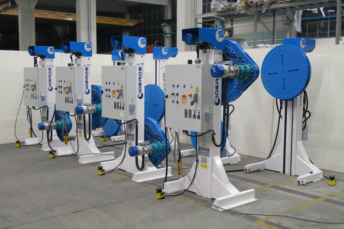 Single Column Positioners - Single Column Positioners - Sideros ...