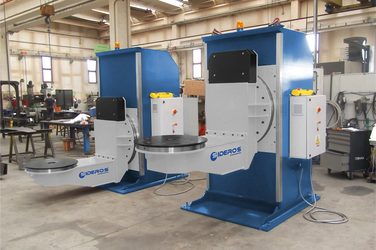 Skyhook Positioners - Skyhook Positioners - Sideros Engineering - Piacenza