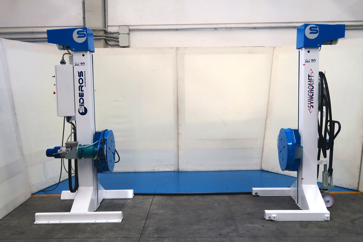 Sideros Engineering - Head and Tailstock Welding Positioners