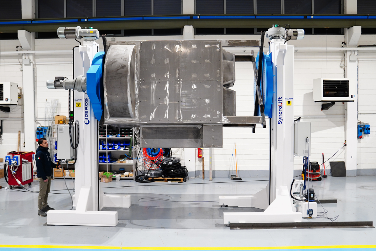 Sideros Engineering - Head and Tailstock Welding Positioners