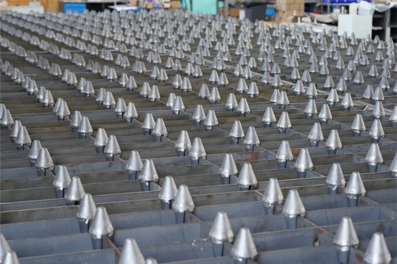 Cast iron cones for suction tables - Table Optional - Sideros ...